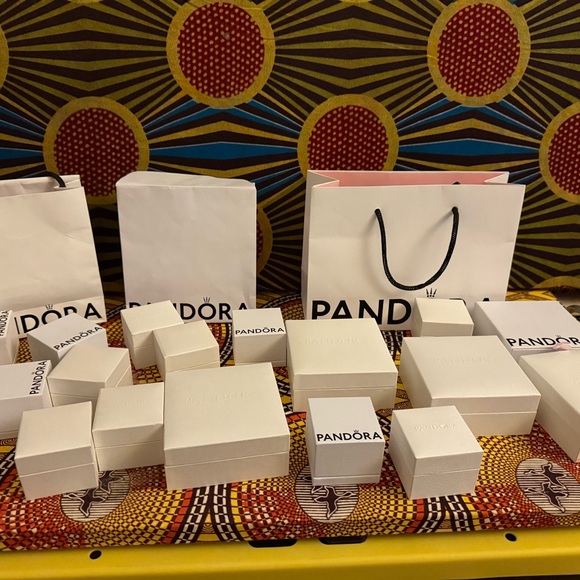 Pandora | Other | Pandora Elegant White Packaging Set | Poshmark